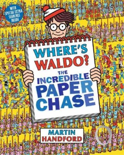 MARTIN HANDFORD WHERE'S Waldo? The Incredible Paper Chase (Poche) Where ...