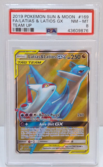 LATIAS & LATIOS GX - Pokémonkarte - 169/181 - Sun & Moon - NM - Mint - PSA 8 EUR 169,97 ...