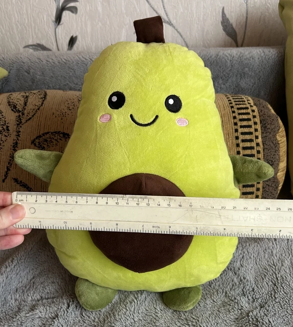 PEPCO SMILEY AVOCADO Green Fruit Soft Plush Toy Large 12-14” , Avocado ...