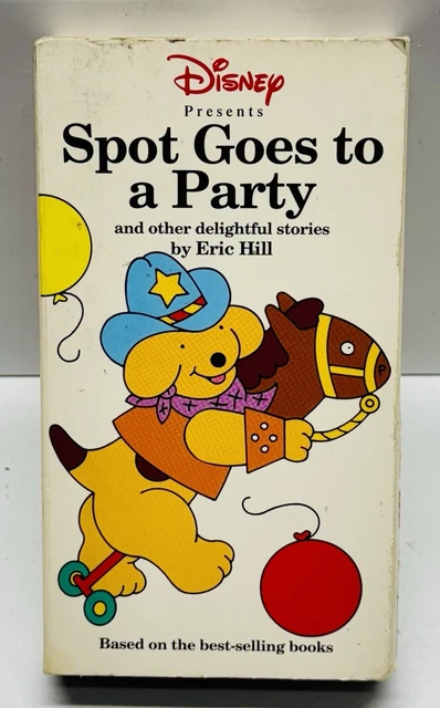 DISNEY'S SPOT GOES to a Party (VHS) GD £9.41 - PicClick UK
