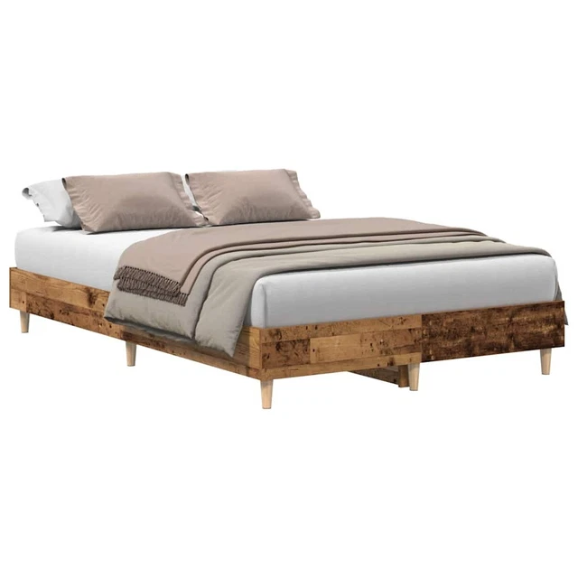 BED FRAME NO Mattress Engineered Wood £102.05 - PicClick UK