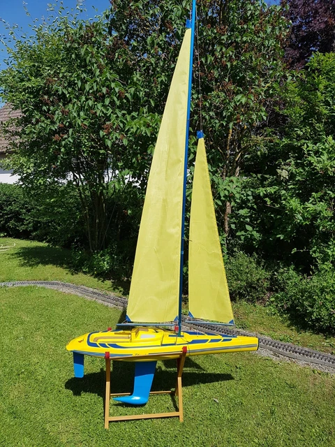 ROBBE RC SEGELSCHIFF Pirol (Aufgebaut) EUR 600,00 - PicClick DE