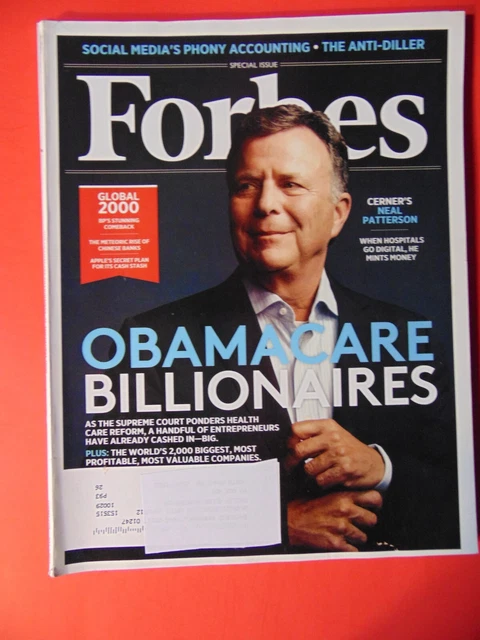 FORBES MAGAZINE MAY 2012 NEAL PATTERSON £11.22 - PicClick UK