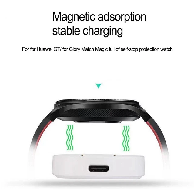 LIGHTWEIGHT USB MAGNETIC Charging Solution For Huawei Watch GT-Devices ...