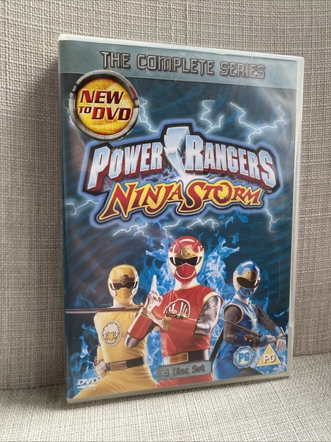 POWER RANGERS - Ninja Storm The Complete Series - INCOMPLETE - 3 discs ...