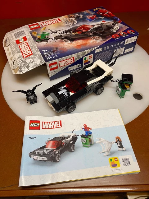 LEGO MARVEL SPIDER-MAN vs. Venom Muscle Car - Car, Box and 1 Figure… £6 ...