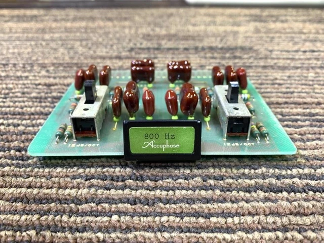 CARTE CROISÉE ACCUPHASE CB800 800 Hz pour diviseur de canaux F-5/F-15/F-15L t... EUR 264,37 ...