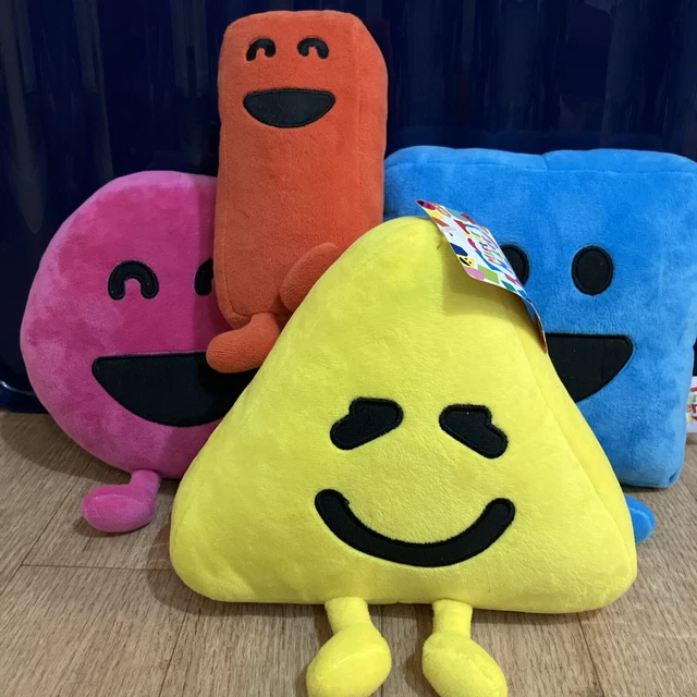 MR MISTER MAKER Shapes Plush Soft Toy Cbeebies I Am A Shape Teddies Set ...
