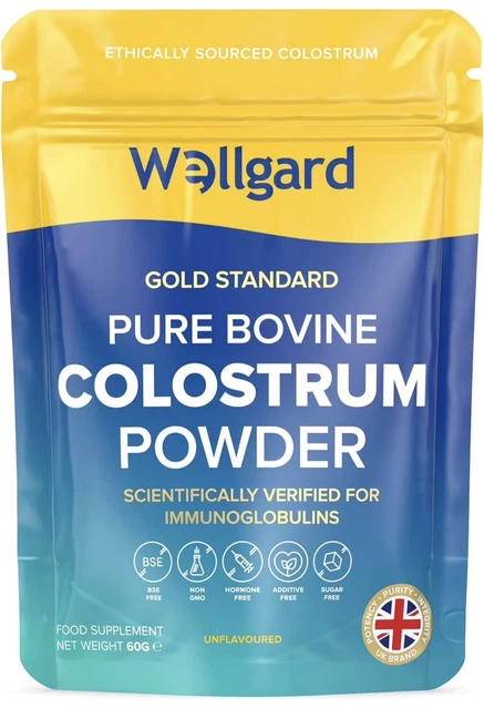 PURE COLOSTRUM POWDER, High Levels of Immunoglobulin G (IgG) 60g ...