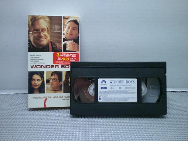 WONDER BOYS VHS 2001 Tobey Maguire Former Blockbuster £10.76 - PicClick UK
