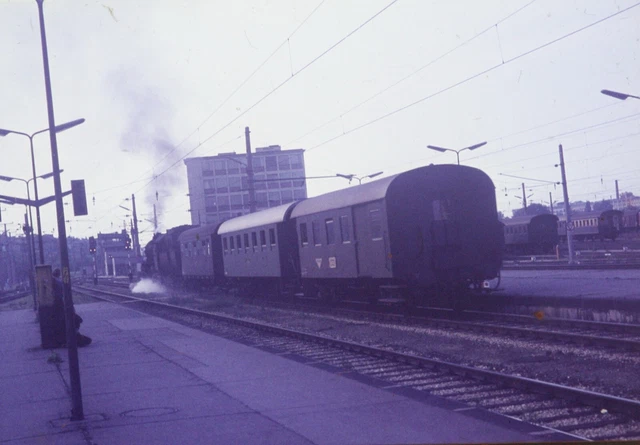 35MM FARBDIA/FOTO ÖSTERREICH OBB Dampflok & Zug (#482) EUR 5,43 ...