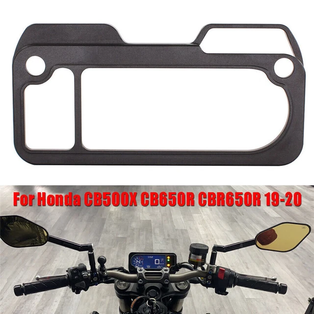 MOTORCYCLE SPEEDOMETER INSTRUMENT Cluster Cover For Honda CB500X CB650R ...