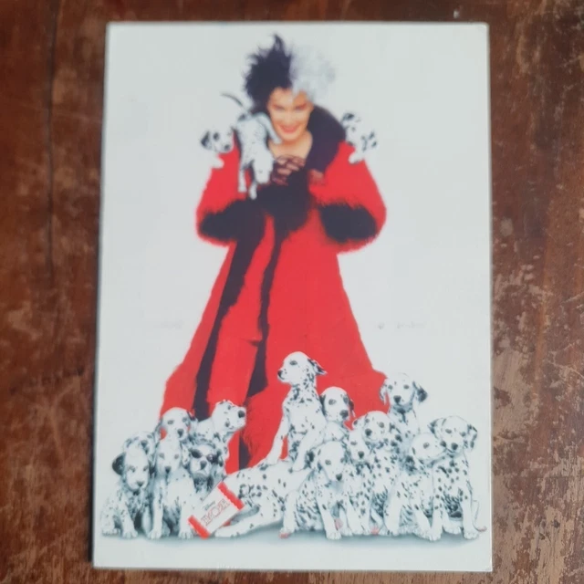 101 DALMATIANS, DISNEY Film Promo Postcard, Boomerang, Posted 1996. £3. ...