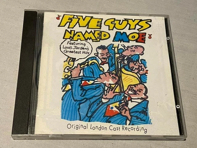 FIVE GUYS NAMED Moe - Original London Cast recording - CD Album - 1991 ...