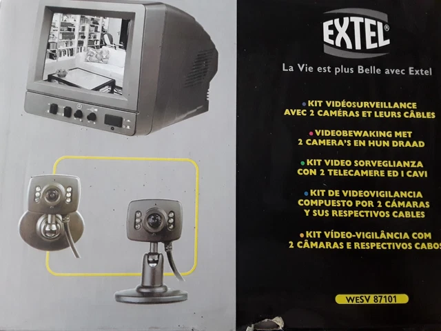 ANCIEN KIT DE Vidéosurveillance Extel EUR 40,00 - PicClick FR