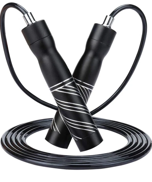 ZOBIRE SPEED JUMP Rope with Anti Slip Heavy Handles, Adjustable, Angle ...