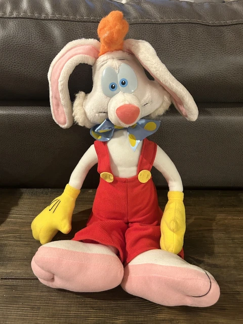 VINTAGE 1988 PLAYSKOOL 18" Disney Who Framed Roger Rabbit Plush Stuffed ...
