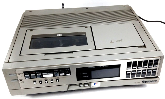 VINTAGE HITACHI VT-8700E Video Deck VCR VHS Player Recorder Japan Made ...