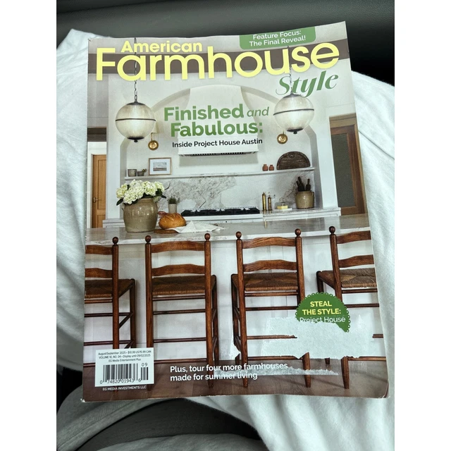 AMERICAN FARMHOUSE STYLE Fleamarket Magazine August September 2025 ...