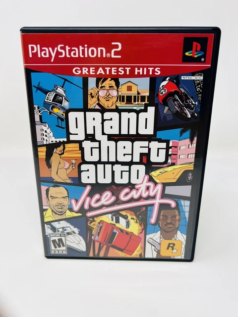 GRAND THEFT AUTO: Vice City (Sony PlayStation 2) PS2 Game And Case ...