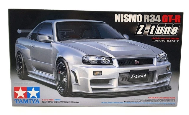 TAMIYA 1/24 SCALE Model Kit 24282 - Nissan Skyline GT-R Nismo R34 Z ...