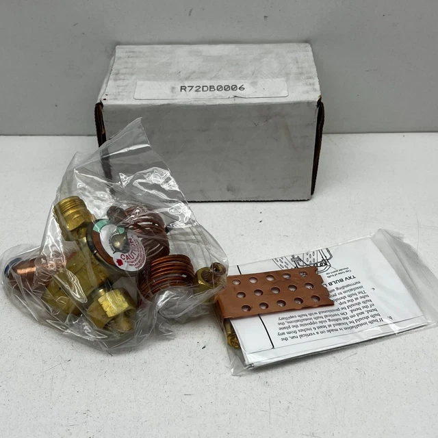 MORTEX R72DB0006 THERMOSTATIC Expansion Valve TXV R-22 3-5 Tons ...