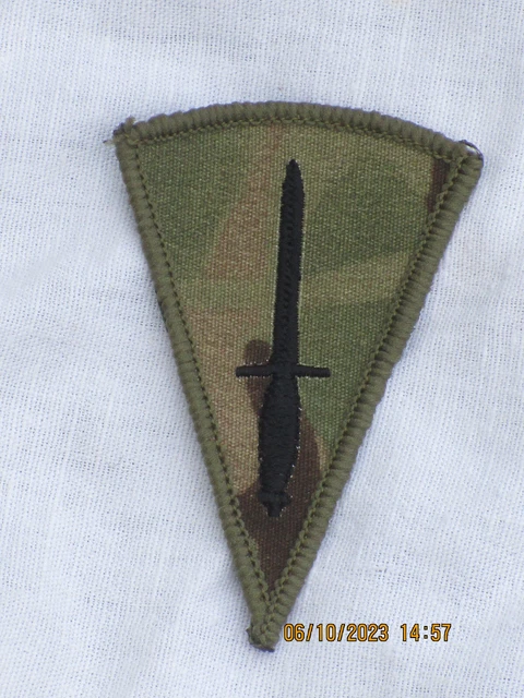 ROYAL MARINES COMMANDO Badge, Insignes Tissu, Dagger, Noir / Mtp ...
