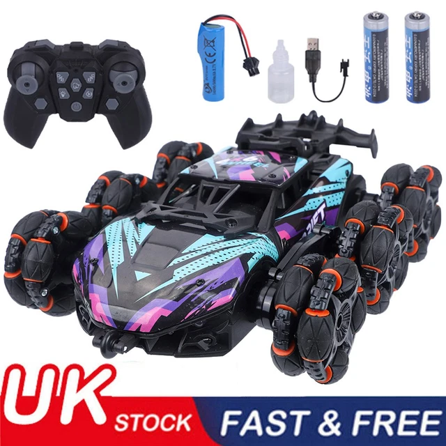 2.4GHZ RC CAR 6WD Remote Control Car 360° Rotating Brushless High Speed ...