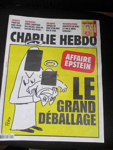 CHARLIE HEBDO N° 1744 2025 Affaire Epstein Le Grand Deballage EUR 7,00 ...