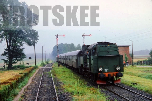 35MM SLIDE PKP Poland Railways Steam Loco Tkt48 13 1984 Original EUR 4,80 - PicClick DE