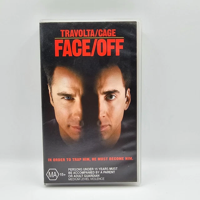 NEW VHS FACE OFF PAL Australian Release Nicolas Cage John Travolta ...