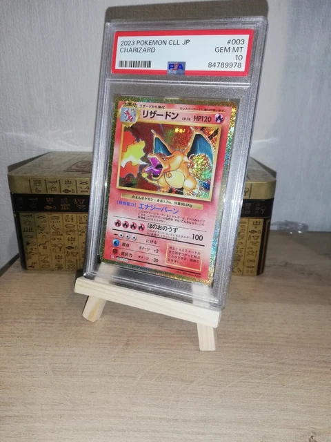 CARTE POKÉMON CHARIZARD /Dracaufeu Trading Card Game Classic Japonais PSA 10 Gem EUR 323,00 ...