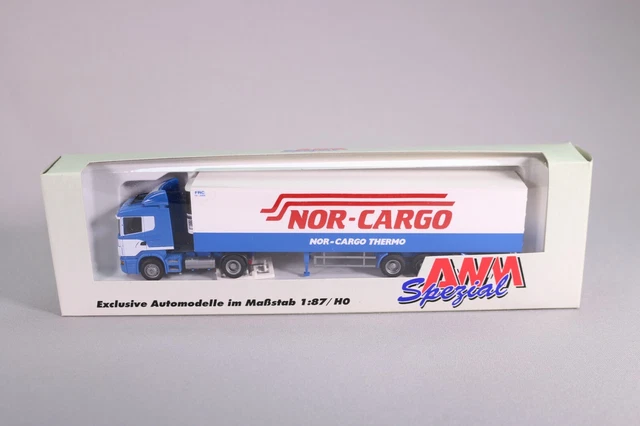 LE2698 AWM AMW SPEZIAL 71250 Ho 1:87 Scania AR remorque frigorifique ...
