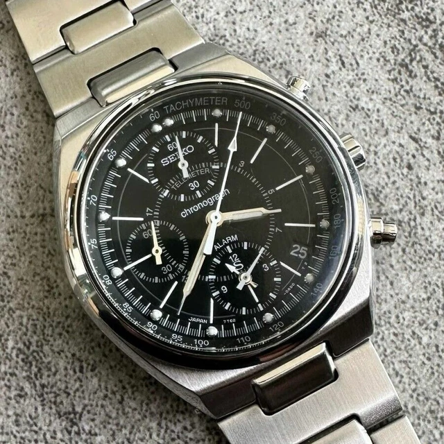 RARO CRONOGRAFO SEIKO SUS cal 7T62 orologio vintage al quarzo con ...