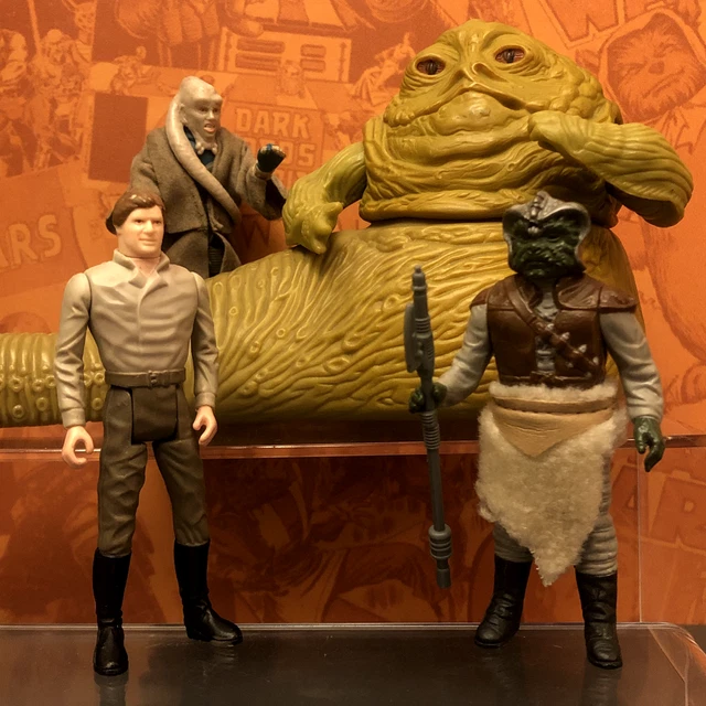 VINTAGE KENNER STAR Wars Figures Bundle Jabba, Han Solo Last 17 NO ...