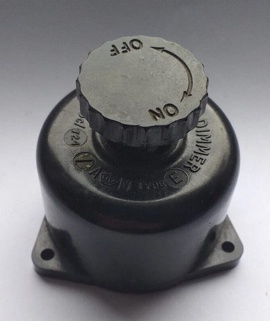 WW2 RAF AIRCRAFT Cockpit Type E 24V Dimmer Switch 5C/724 £37.12 ...