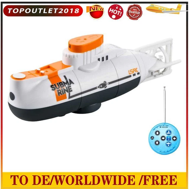 RC SUBMARINE SHIP Model 6CH Remote Control Diving Boat Electric Toy ...