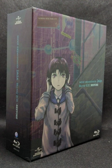 SERIAL EXPERIMENTS LAIN Blu-ray BOX RESTORE from Japan £189.63 ...