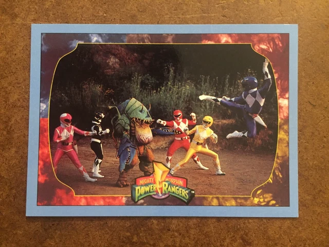 TERROR TOAD 103 Mighty Morphin Power Rangers Series 2 Trading Card Blue ...