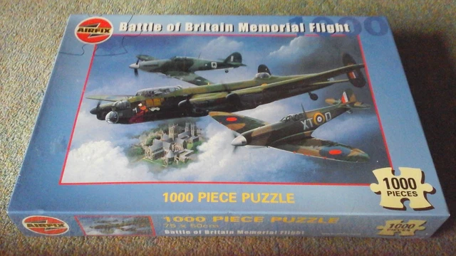 AIRFIX 1000 PIECE jigsaw puzzle - Battle of Britain memorial flight ...