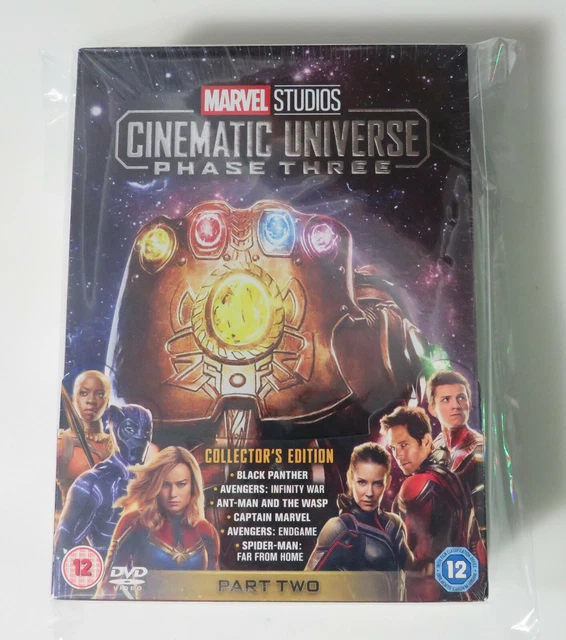MARVEL STUDIOS CINEMATIC Universe Phase Three Part Two DVD [Region 2 ...