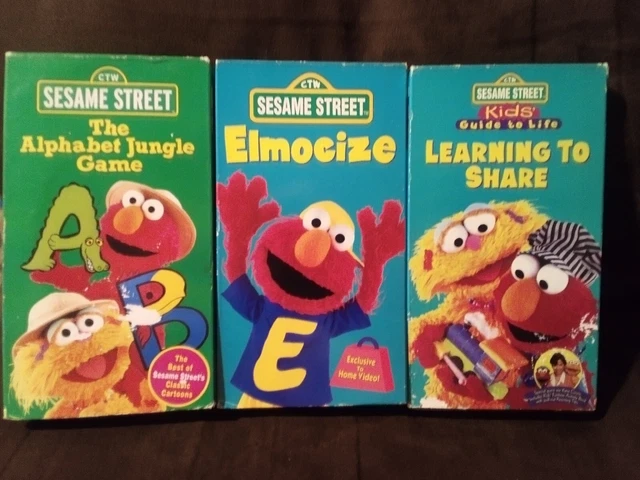 Sesame Street Vhs Lot Eur 14 34 Picclick Fr
