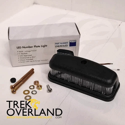 Defender Rear License Plate Light Rear Number Plate License Lamp Light ...