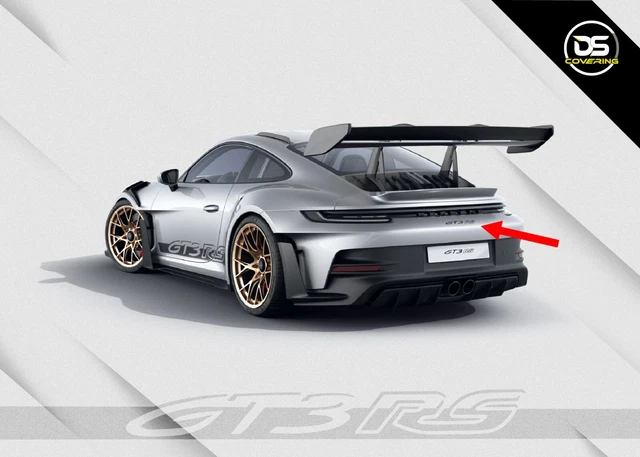 STICKER LOGO ARRIÈRE Porsche 911 Type 992 GT3 RS EUR 15,00 - PicClick FR