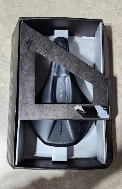 SPECIALIZED S-WORKS POWER with MIMIC Bike Saddle - Black, Size 155mm ...