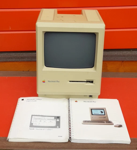 VINTAGE MCINTOSH PLUS personal computer $199.99 - PicClick CA