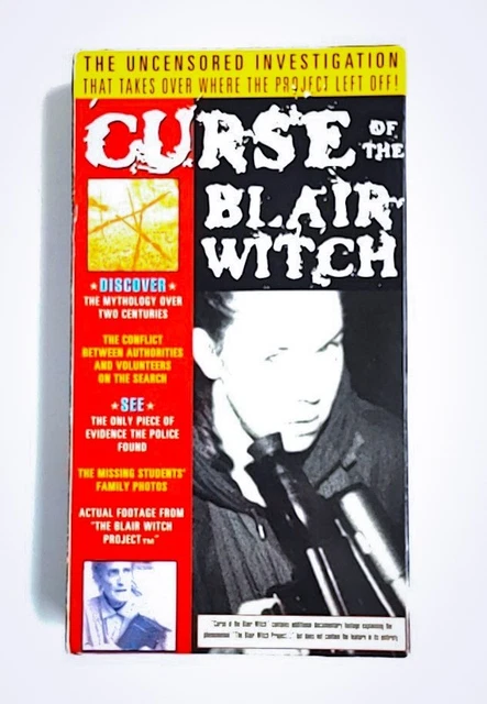 1999 CURSE OF the Blair Witch Alliance Atlantis Horror VHS $12.00 ...