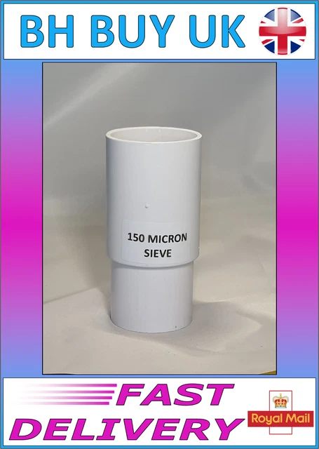 150 MICRON NYLON Mesh Stackable Sieve, Food Grade Strainer, Home Brew ...