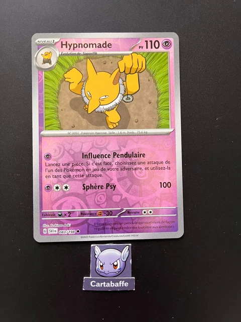 CARTE POKÉMON HYPNOMADE 083/198 Reverse EV1 Ecarlate & Violet NEUF EUR ...