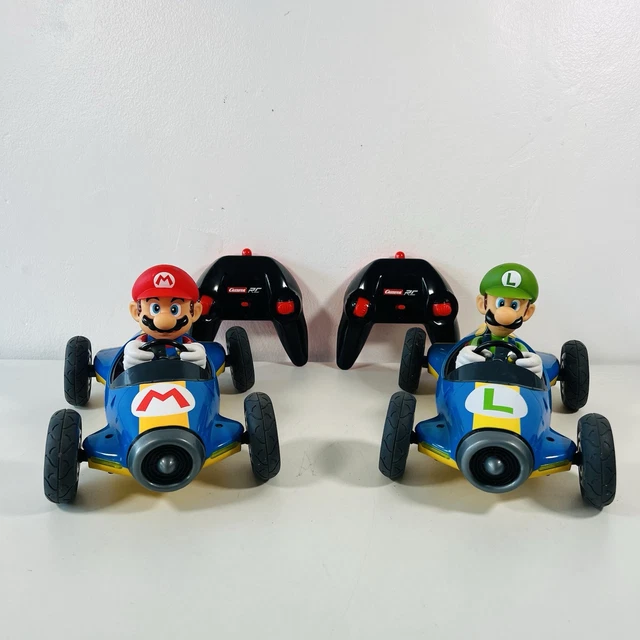 NINTENDO MARIO KART- Mario and Luigi Carrera RC Remote Control Cars ...